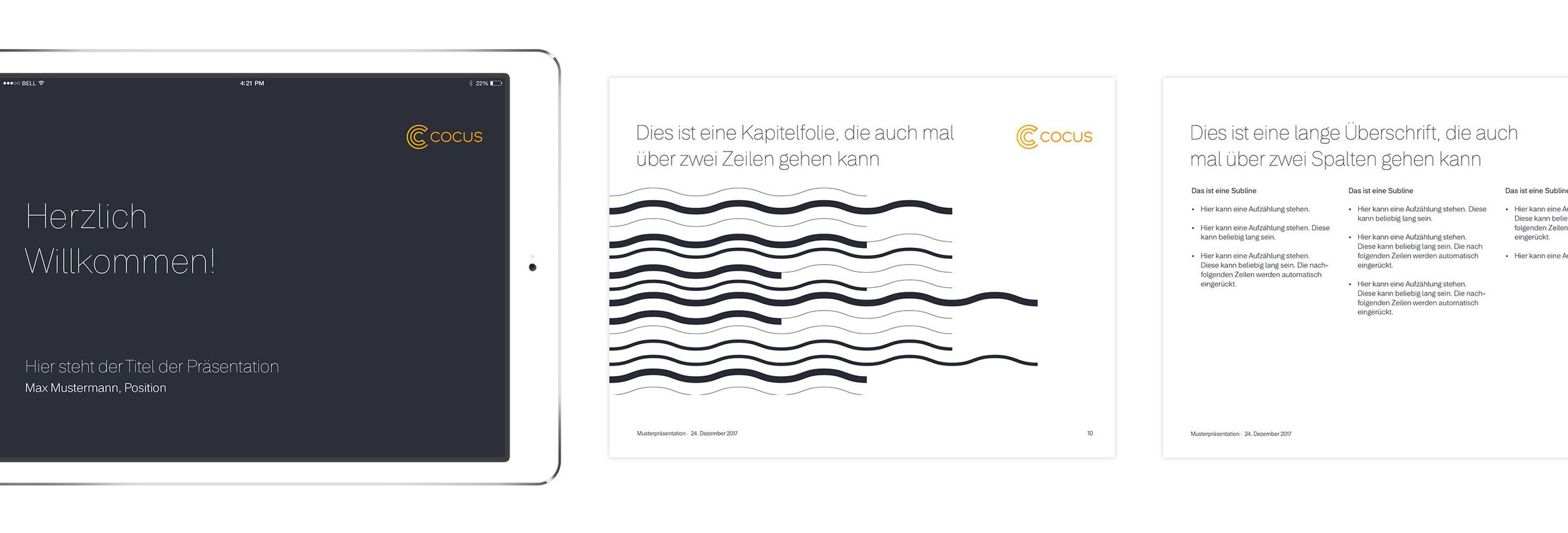 Corporate Design für IoT-Spezialisten COCUS AG