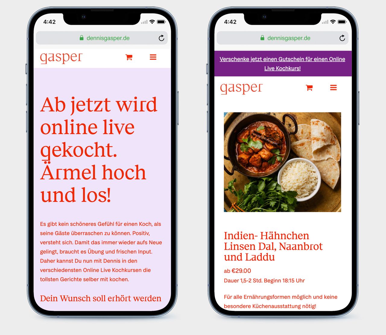 Neues Erscheinungsbild für Dennis Gasper